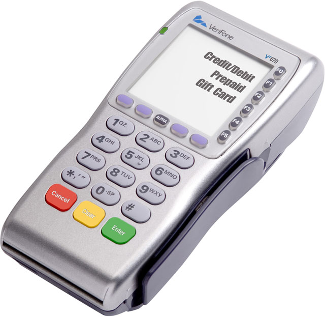 Portable Credit Card Reader @ 200,000/= - Verifone VX670 GPRS POS Terminal